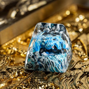 Water Dragon Custom Keycaps, Artisan Keycap, Artisan Keycaps Anime ...