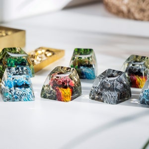 Dragon Custom Keycaps, Artisan Keycap, Artisan Keycaps Anime, Cherry MX ...