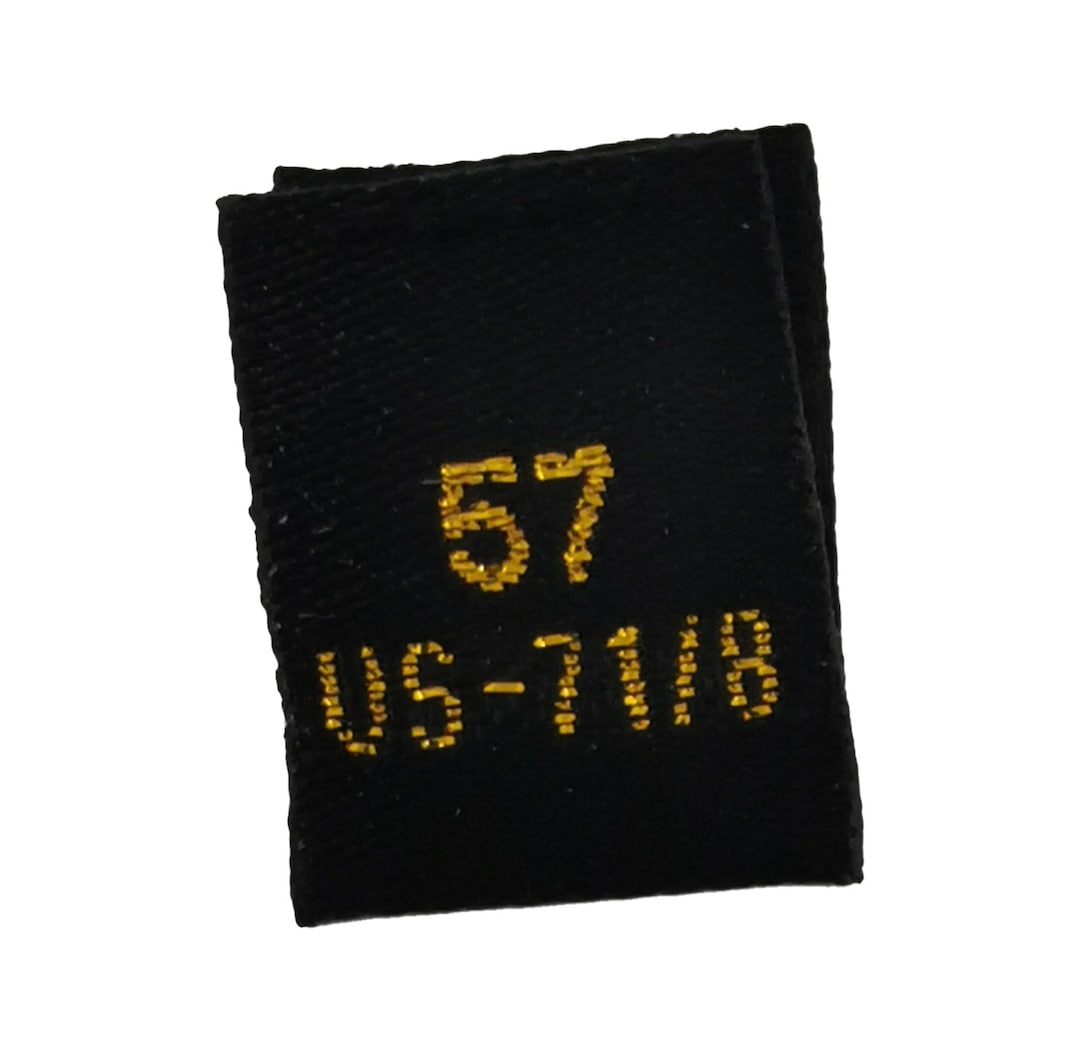 Hat Size Labels 50 Units - Etsy