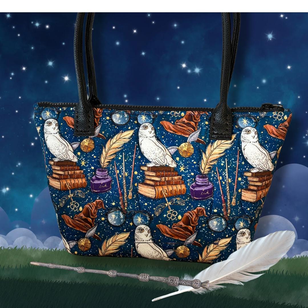 Harry Potter Handbag, Hedwig Owl Quilted Purse - Etsy
