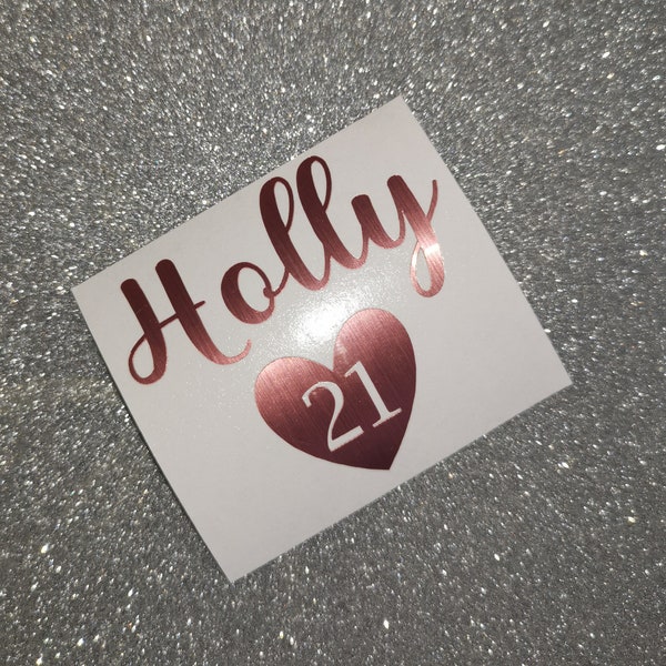 21st Vinyl Stickers - Etsy UK