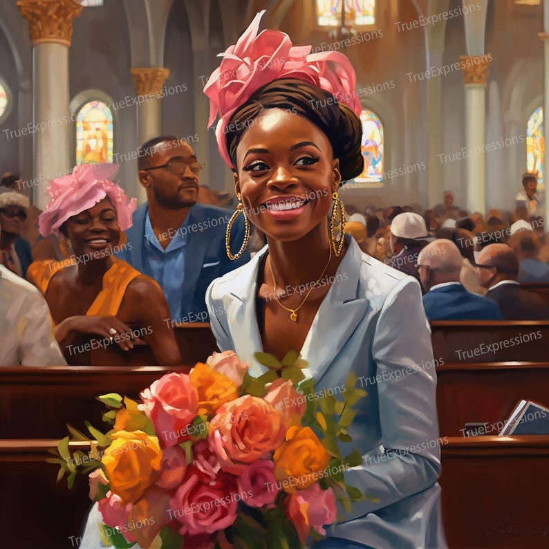 Church Mother III Printable AI Christian Faith Church - Etsy