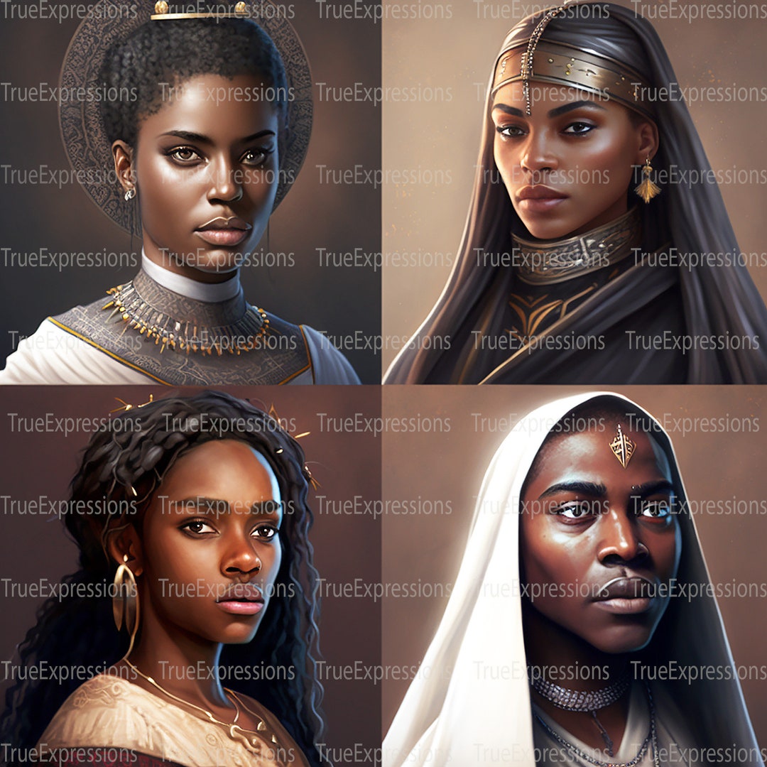 Biblical Characters, AI Art, Christian, Faith, Black Bible History ...