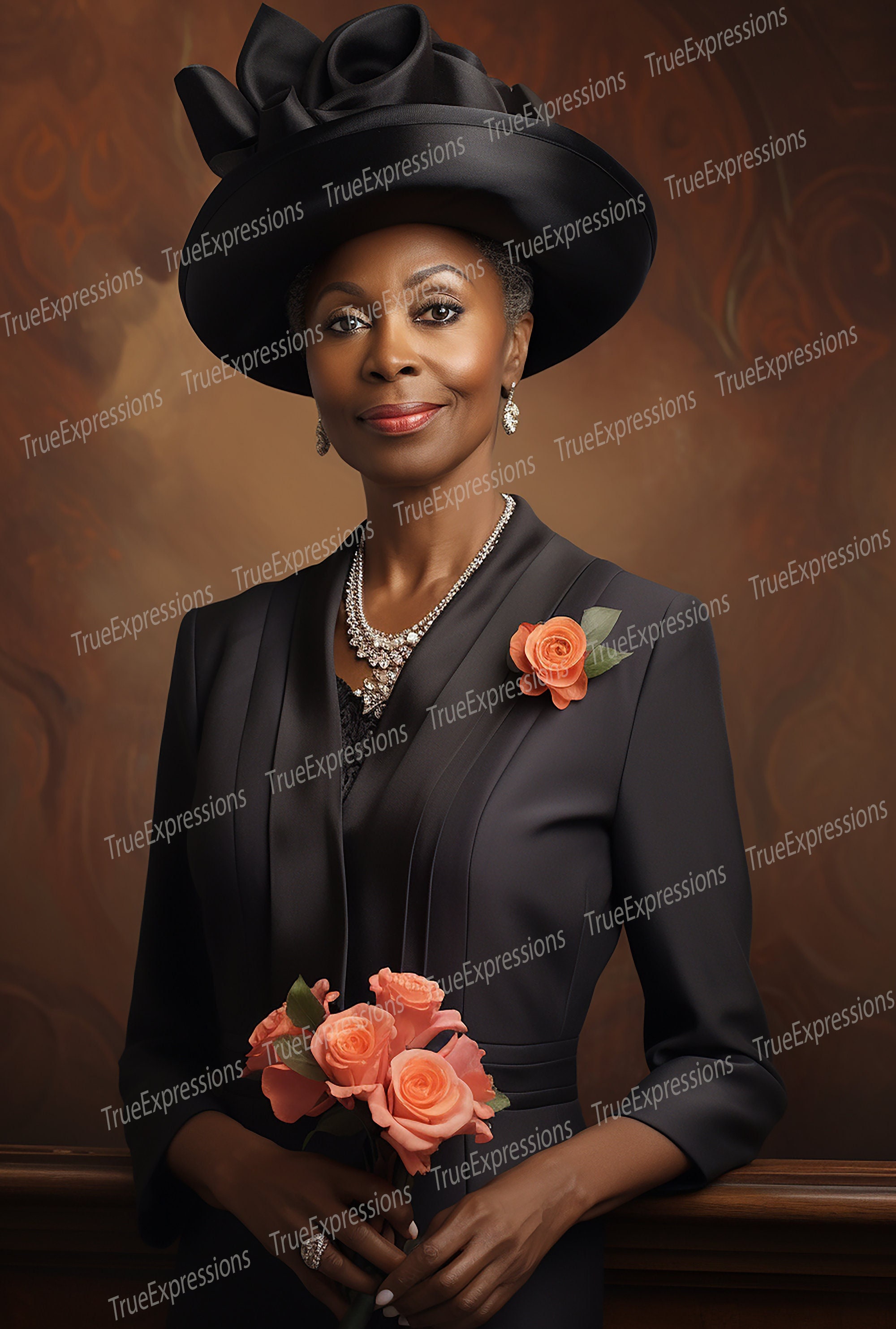 Church Mother AI Art Christian Faith Senior Woman - Etsy