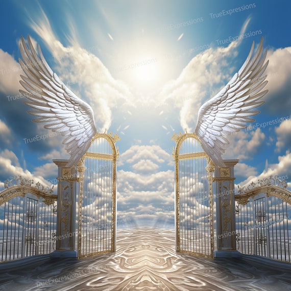 Porte Del Paradiso Con Angeli