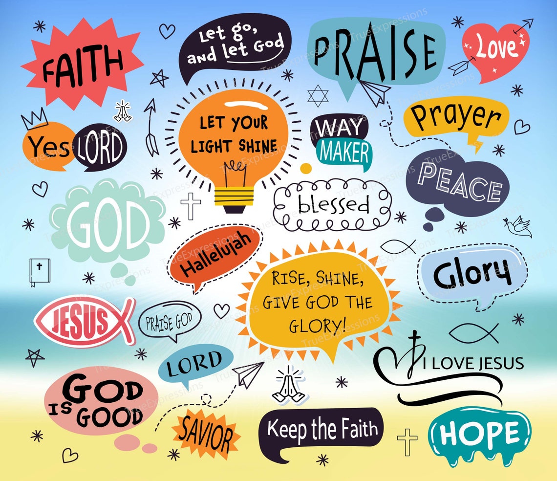 Expressions of Faith Christian Tumbler Downloadable Wrap - Etsy