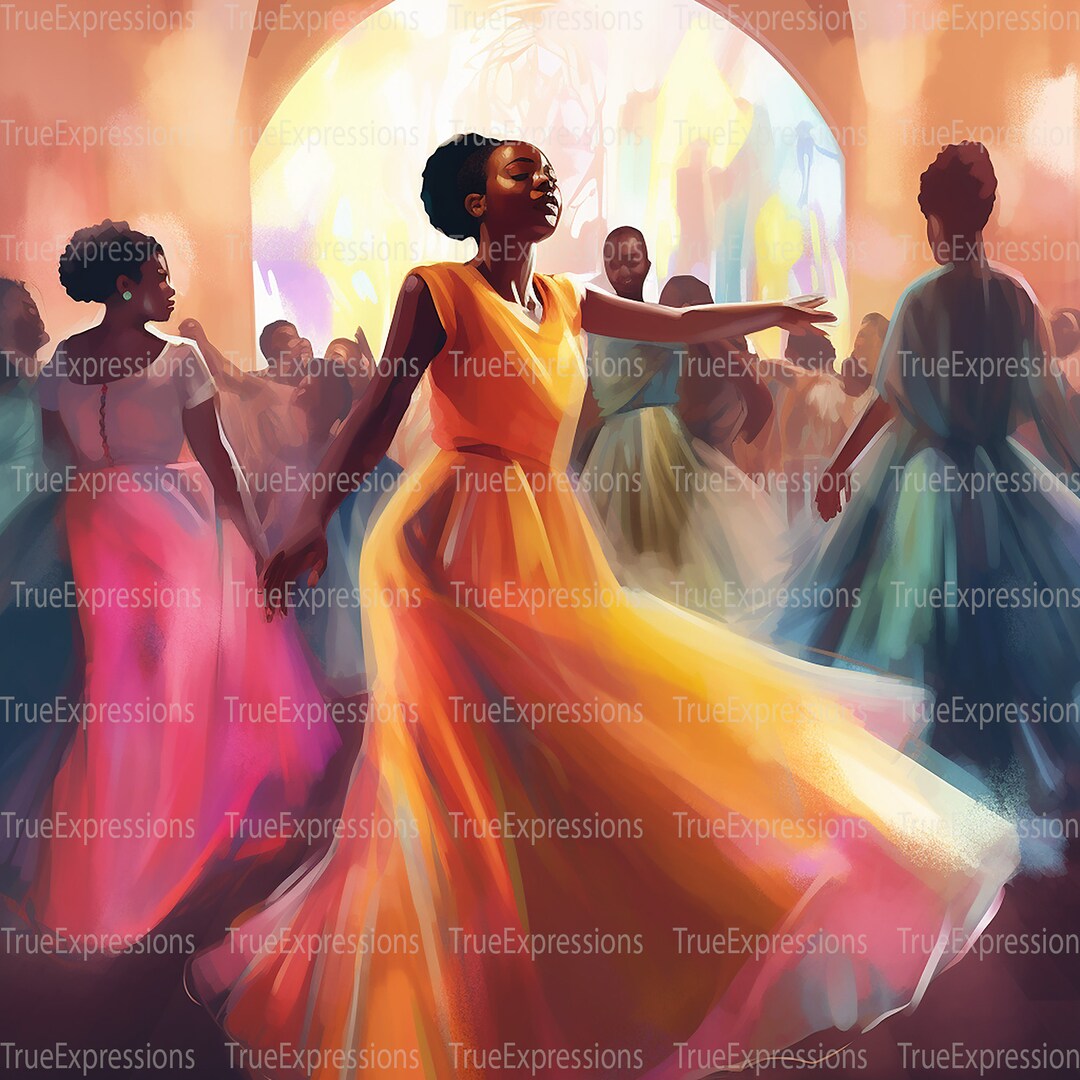 Praise Flow Printable AI, Christian, Faith, Church, Digital ...