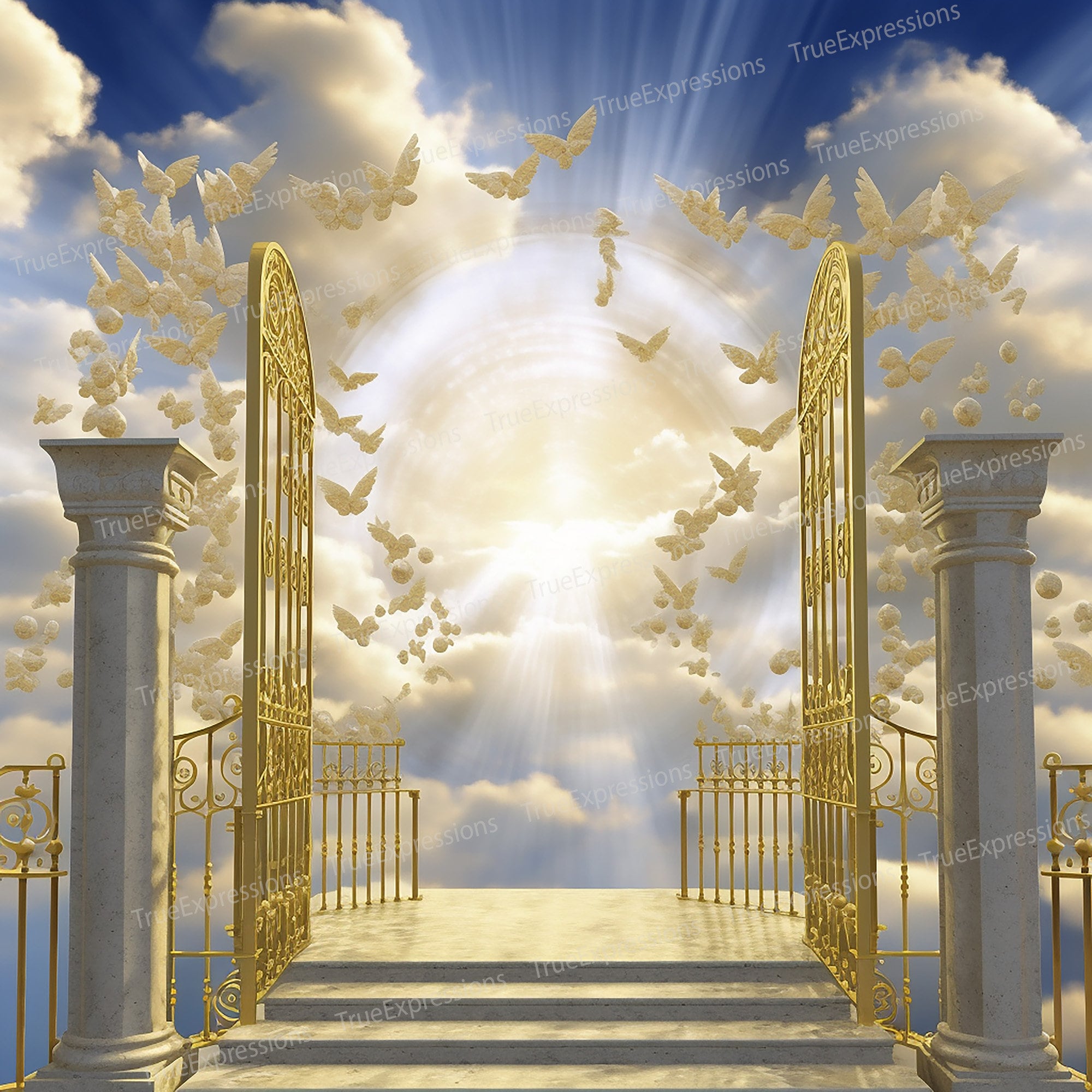Pearly Gates Of Heaven Clipart