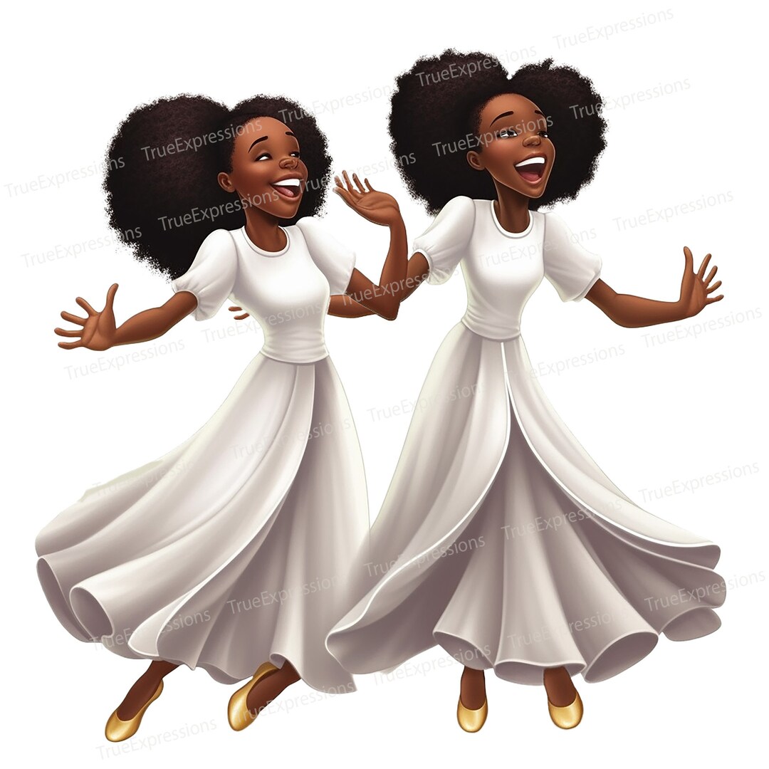Praise Dance PNG: Christian AI Art (digital Download) - Etsy