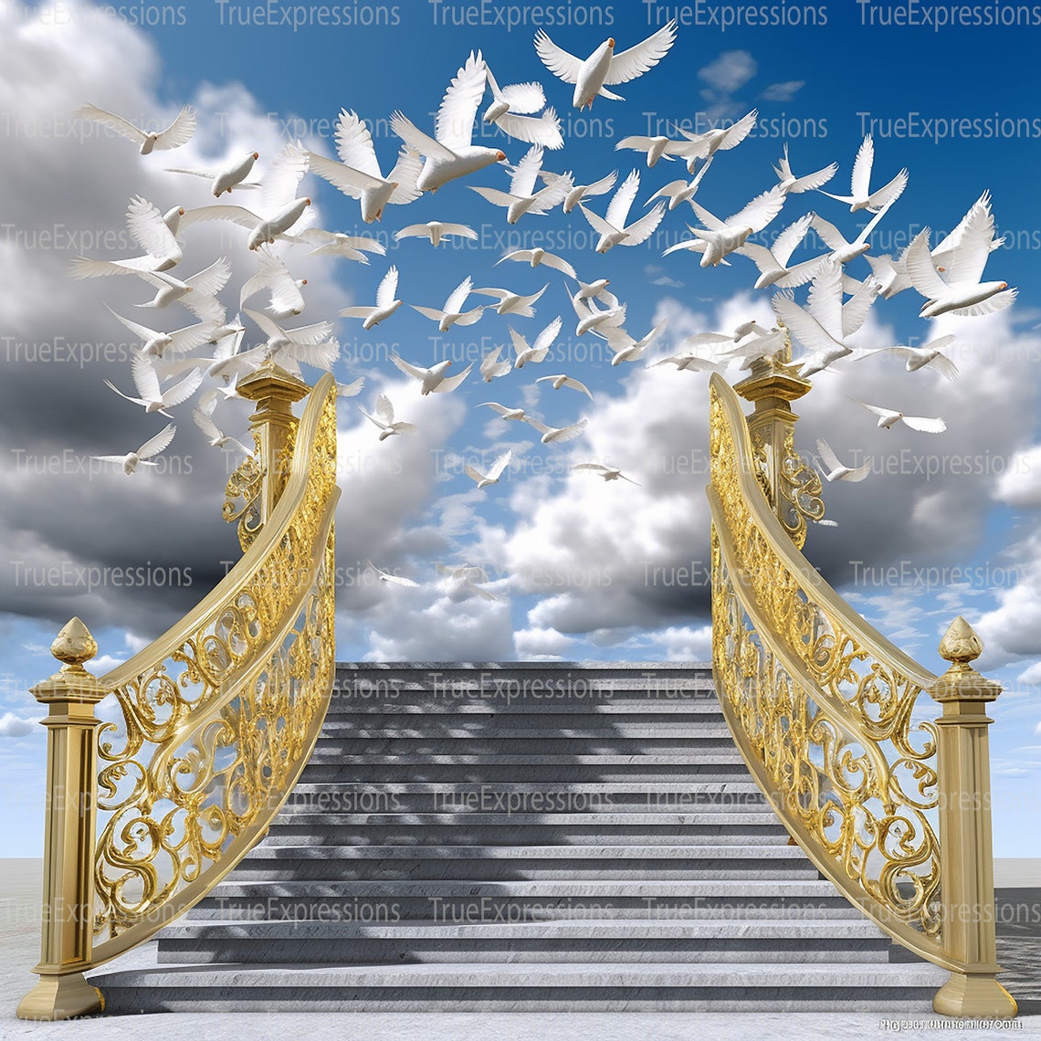 Memorial Gates Bundle AI Art Christian Faith Heavenly - Etsy