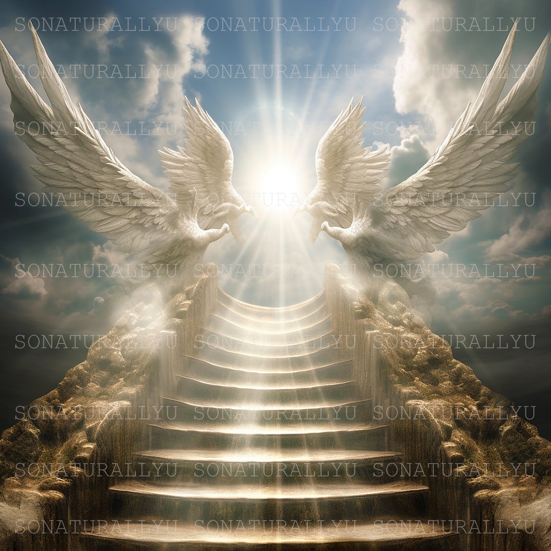 Angelic Wings, AI Art, Christian, Funeral, Heaven Wings, White, Brown ...