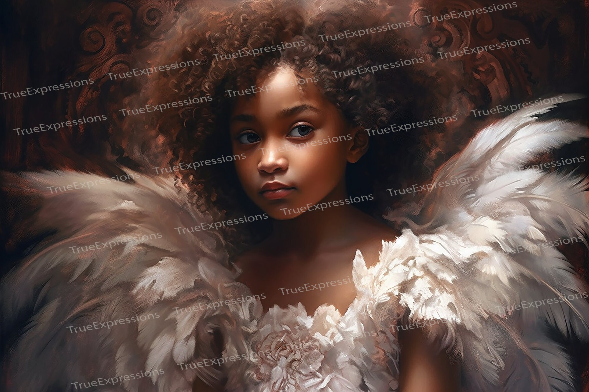 Young Angel II AI Art Christian Faith Angel Young Girl - Etsy