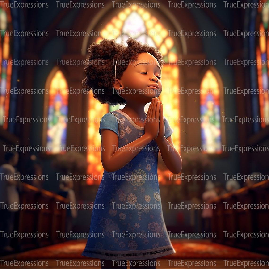 Dear Jesus, AI, Christian, Faith, Children, Digital Downloadable ...