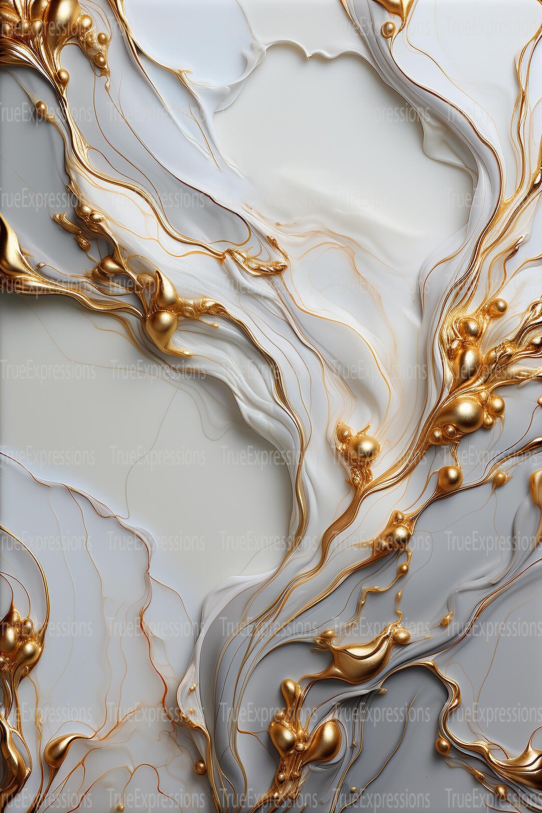 Elegant Memorial III, AI Art, Christian, Funeral, Abstract, Gray, Gold ...