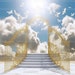 Memorial Gates Bundle, AI Art, Christian, Faith, Heavenly Gates, Gold ...