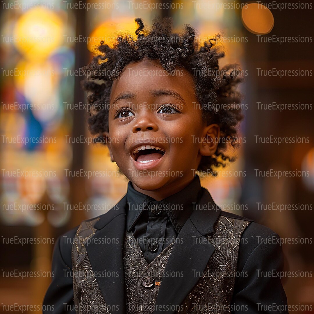 AI Art: Church Boy Portrait, Christian Faith (PNG Digital Download) - Etsy