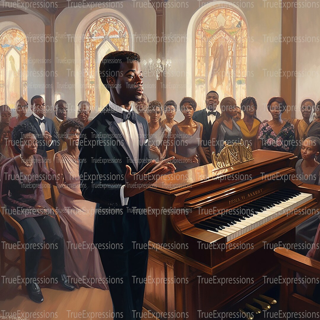 Church Choir Art Print: an Evening of Praise (digital Download) - Etsy