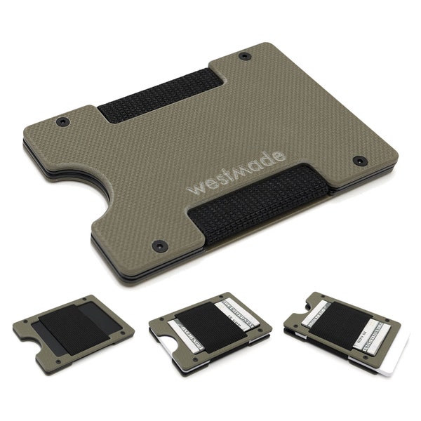 Titanium Wallet - Etsy