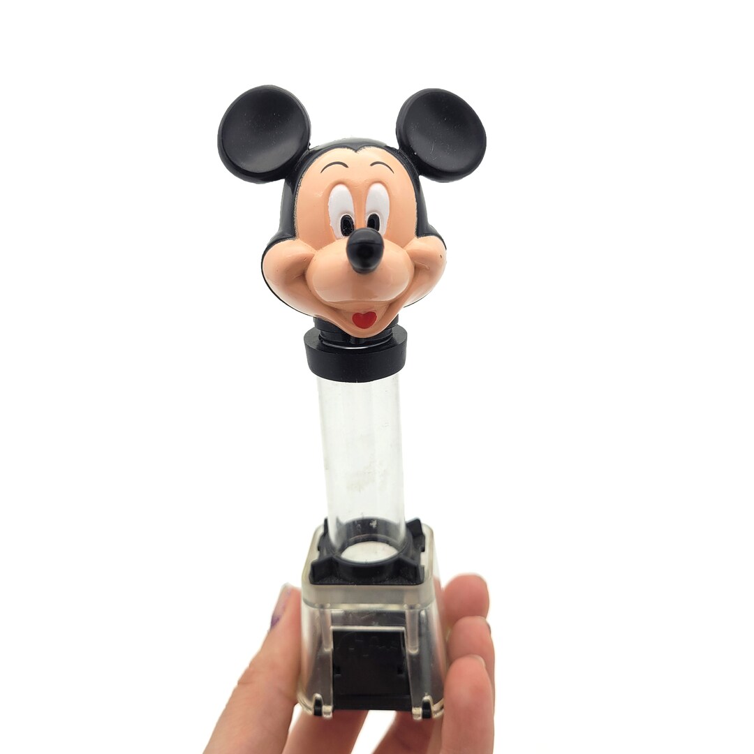 RARE Mickey Mouse Flix Disney Candy Dispenser Vintage - Etsy