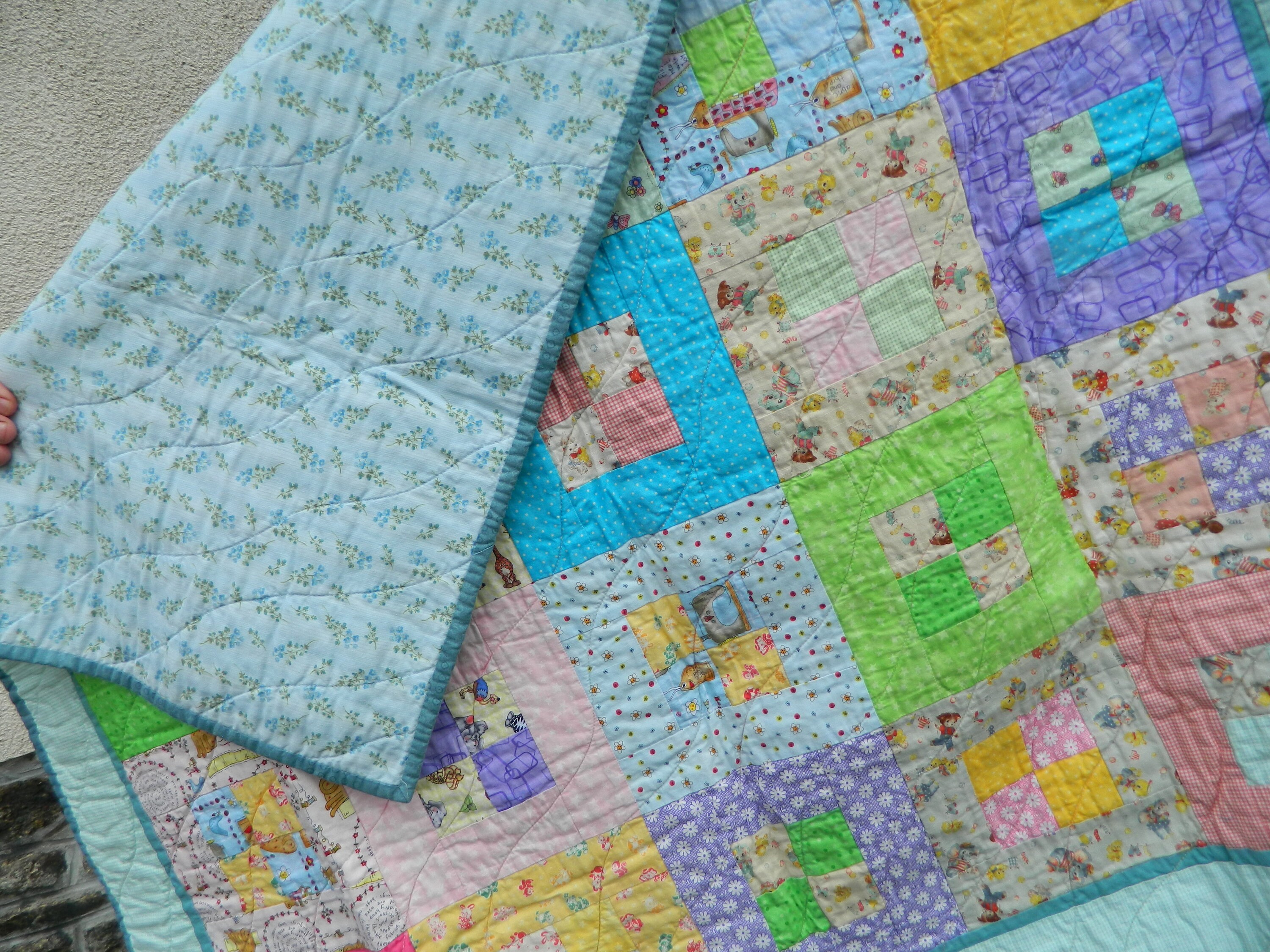 Cottagecore Quilt, Quilts for Sale, Patchwork Quilt Handmade, Heirloom ...