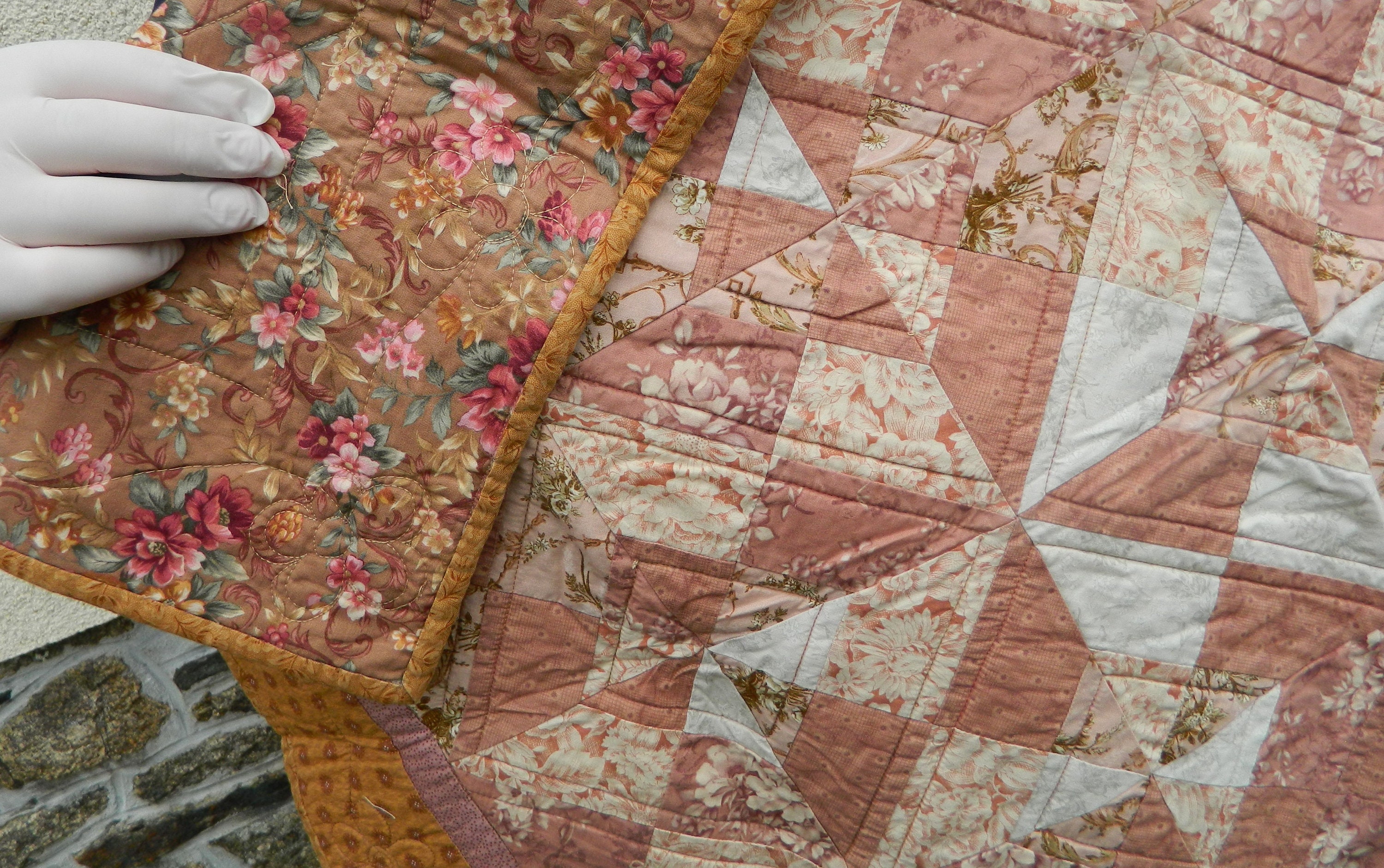 Cottagecore Quilt, Quilts for Sale, Patchwork Quilt Handmade, Heirloom ...