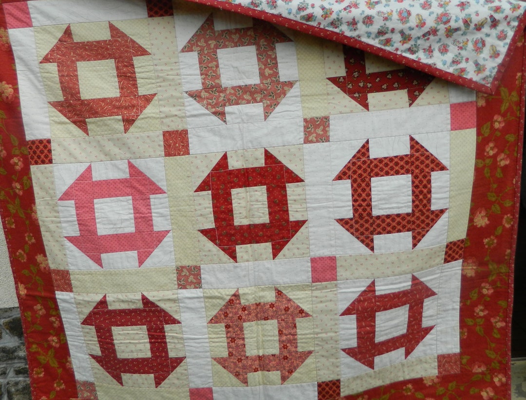 Cottagecore Quilt, Quilts for Sale, Patchwork Quilt Handmade, Heirloom ...