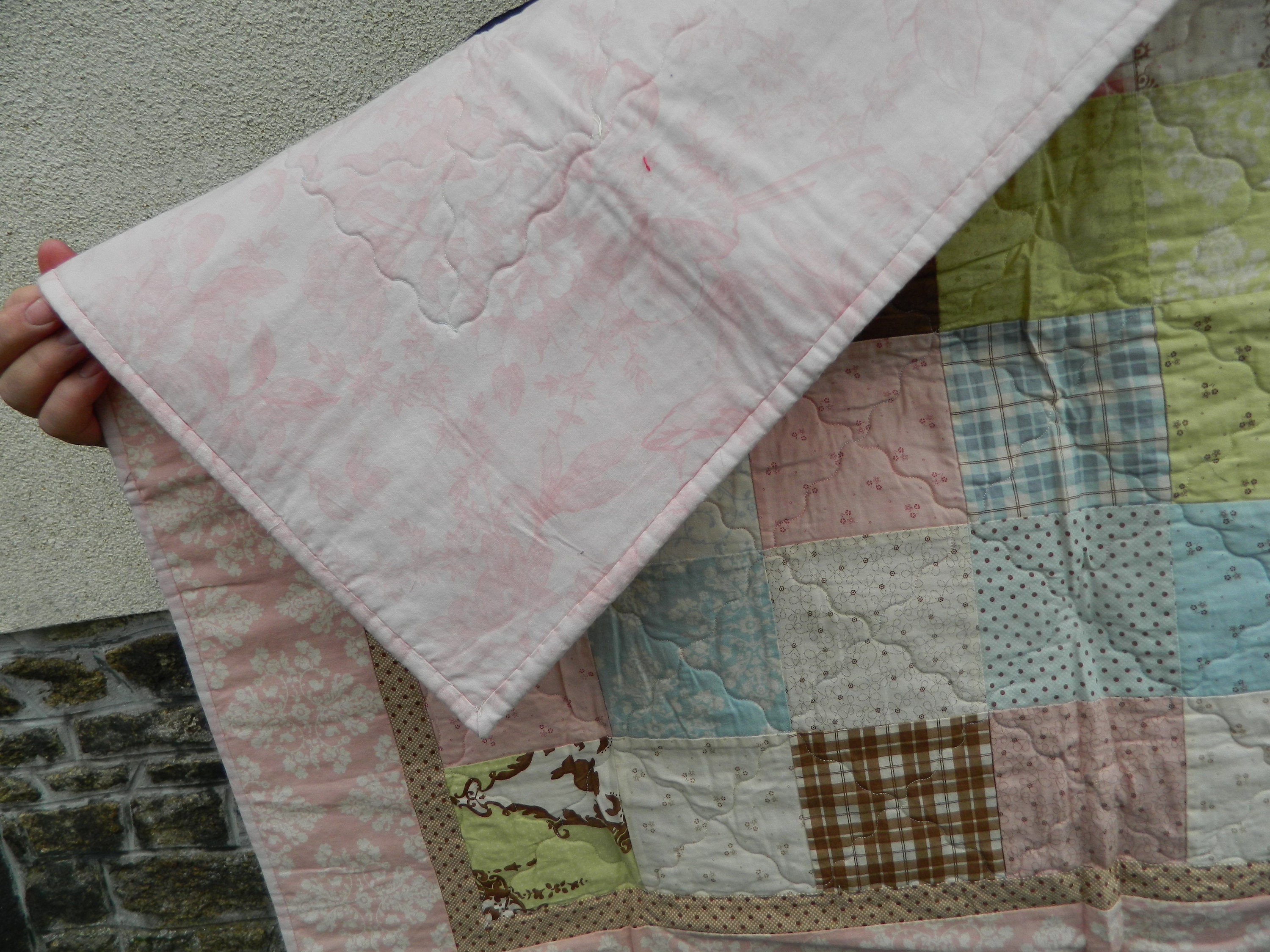 Cottagecore Quilt, Quilts for Sale, Patchwork Quilt Handmade, Heirloom ...