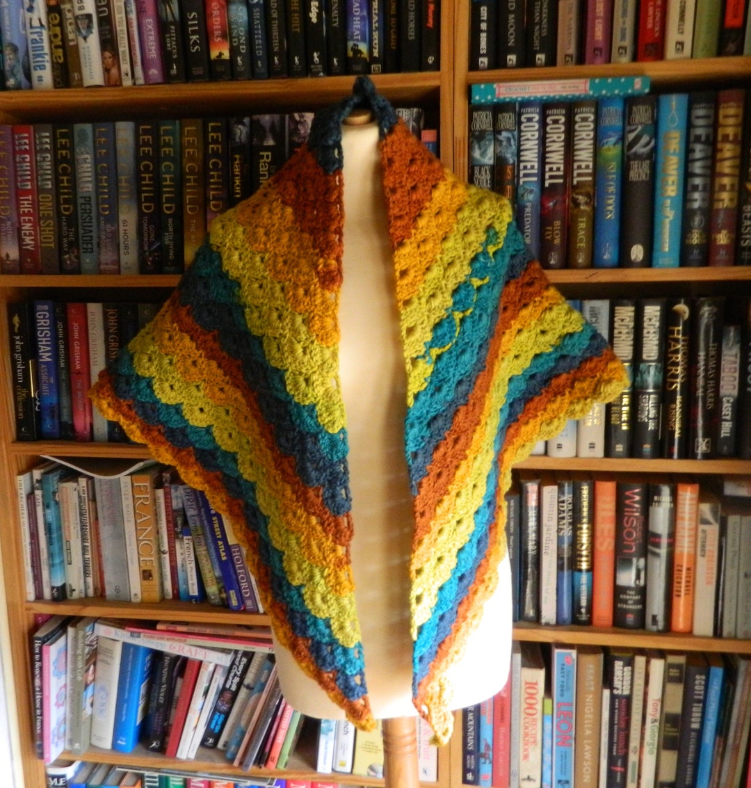 Triangle Shawl, Triangle Wraps, Triangle Shawls, Shawl Wrap, Crochet ...