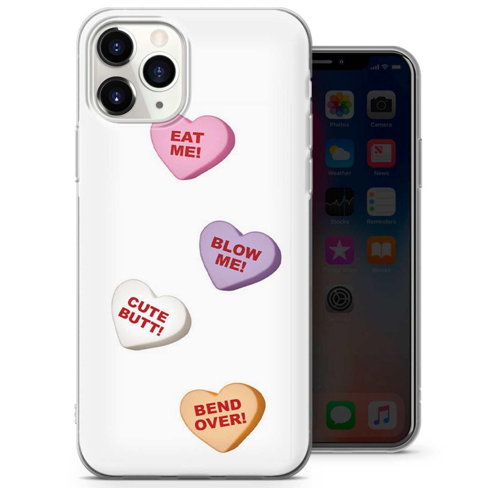 Baddie Phone Case Heart Candy Cover iPhone 12 Pro Max iPhone | Etsy