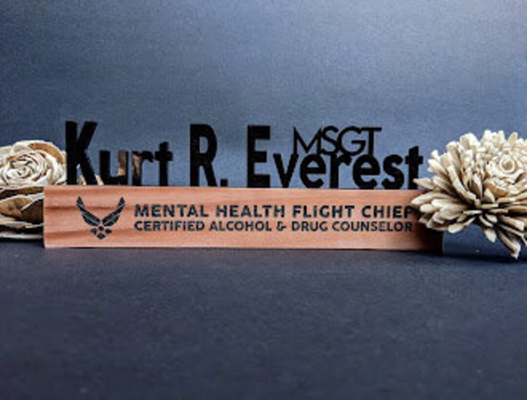 Military Desk Name Plate Customized - Etsy