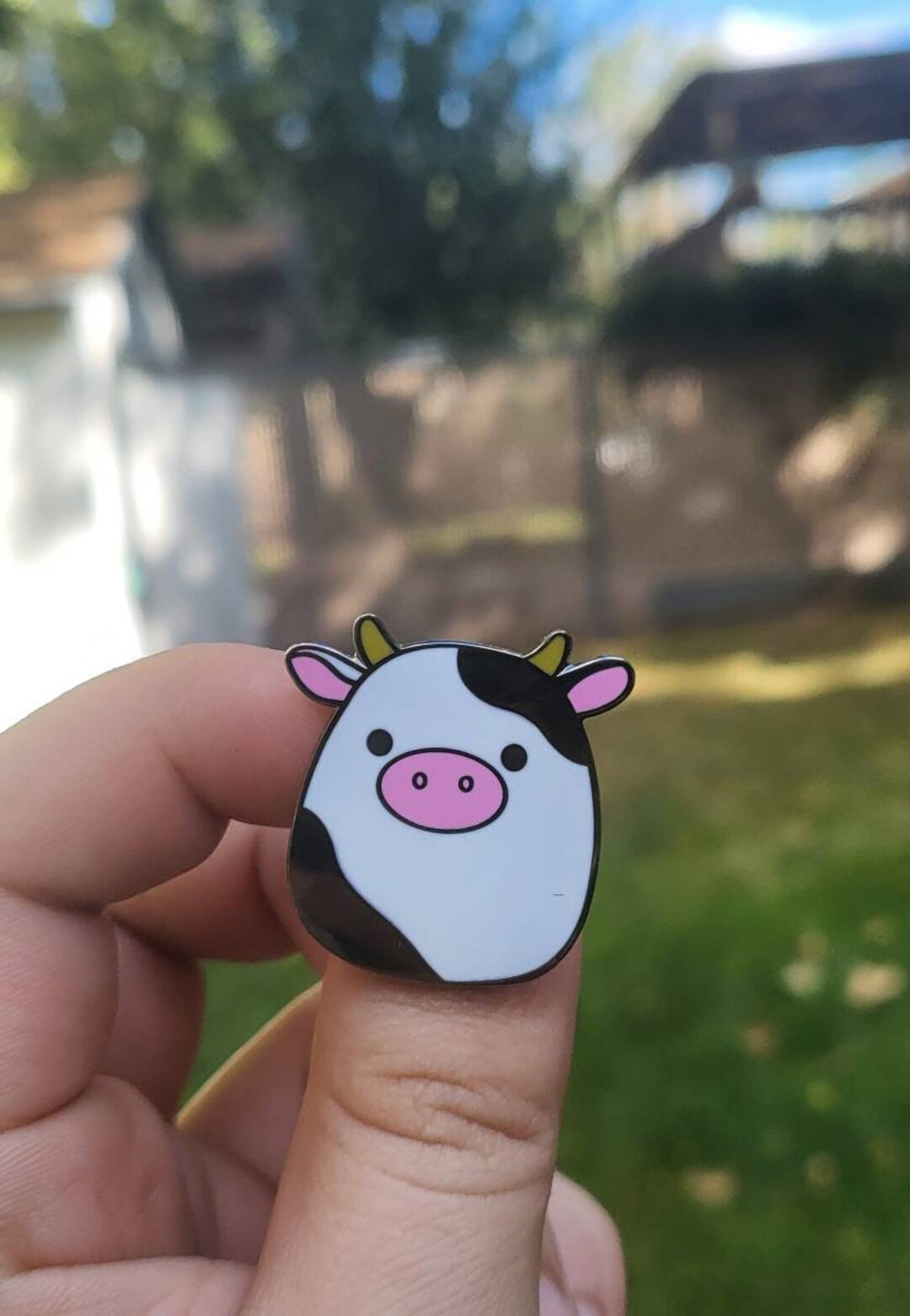 Enamel Pin: Cute Cow Pin/ Brooche - Etsy