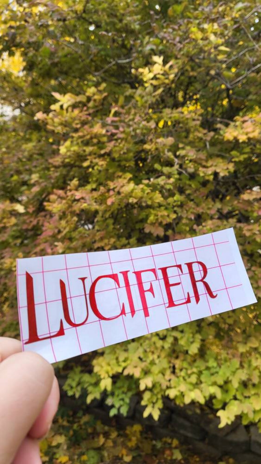 Lucifer Morningstar Decals: 5 Inches - Etsy