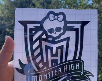 Monster High Decal - Etsy