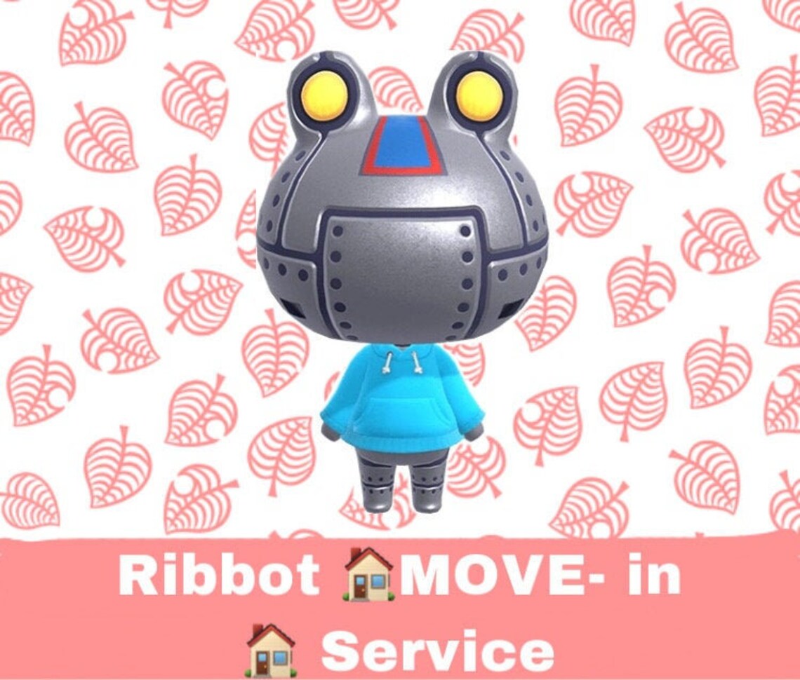 Ribbot MOVE-IN Service / Animal Crossing New Horizons | Etsy