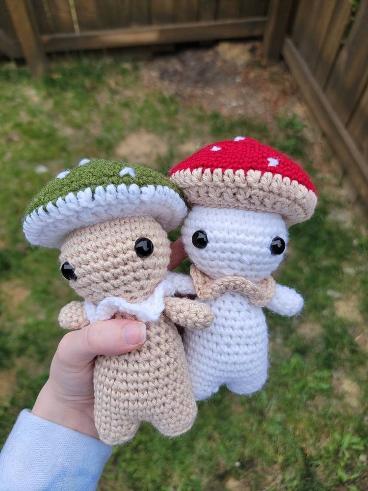 Made to Order Crochet Mushroom Guy - Etsy