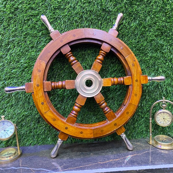 Wooden Ship Wheel - Etsy