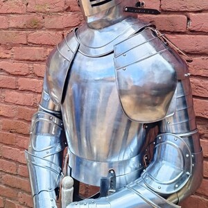 Customize Medieval Ready for Battle Full Suit of Armor Knight Combat ...
