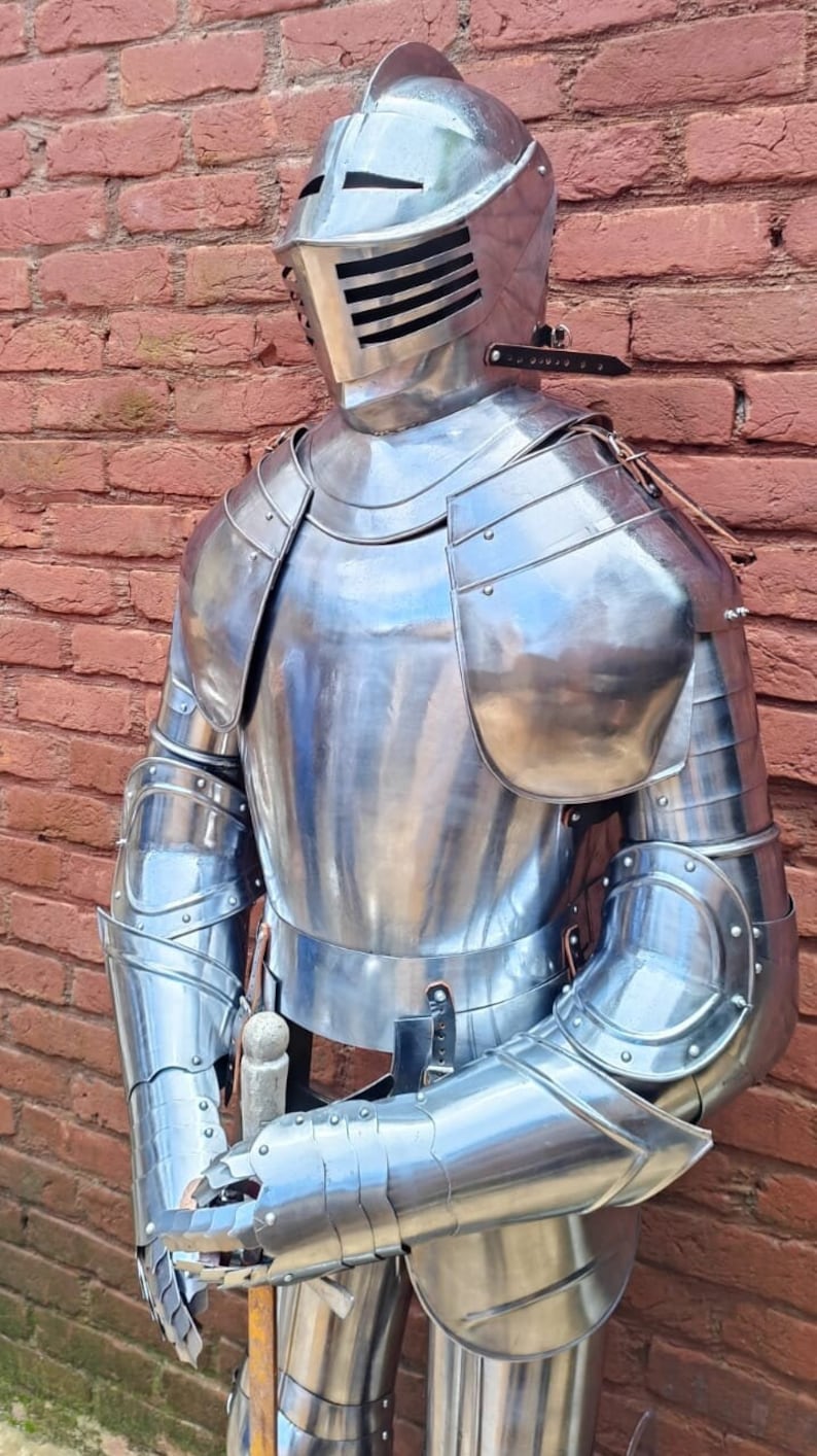 Customize Medieval Ready for Battle Full Suit of Armor Knight Combat ...