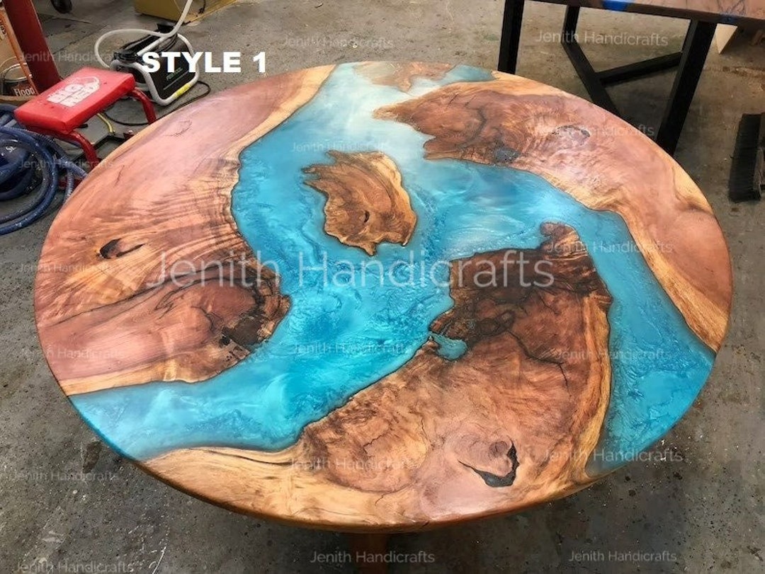 Epox Table Dining, Sofa,side Center Table Top Live Edge Walnut Table ...