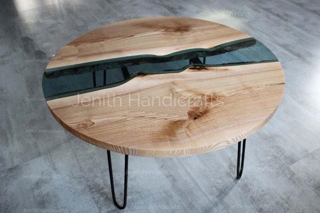 Epoxy Table, Dining, Sofa,side Center Table Top Live Edge Walnut Table ...