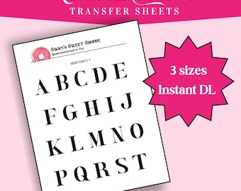 Font Piping Practice Groovy || Royal Icing Transfers || Alphabet Icing ...