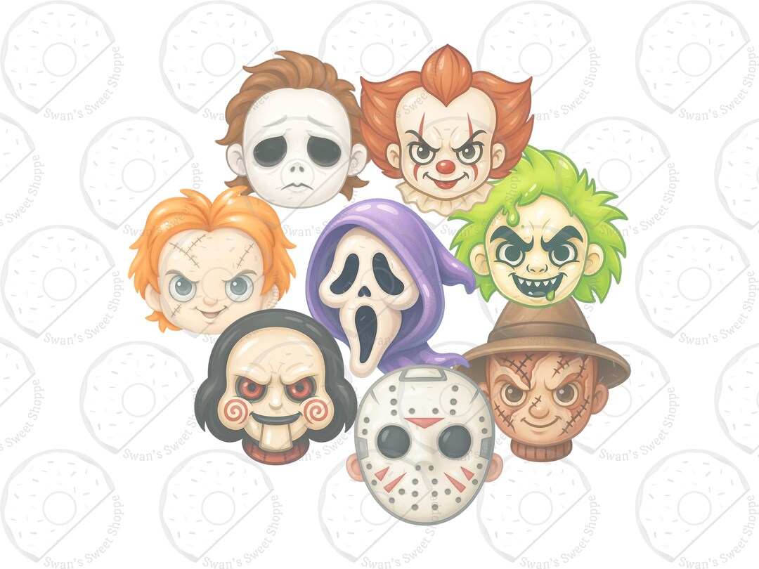 Horror Villains Cookie Cutter Set | Halloween Cookie Decorating ...
