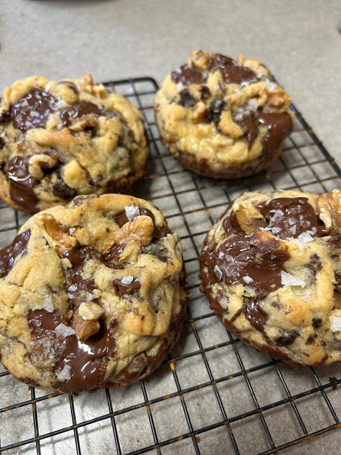 Banana Ganache-filled Chunky Monkey Gourmet Cookie Recipe || NYC Style ...