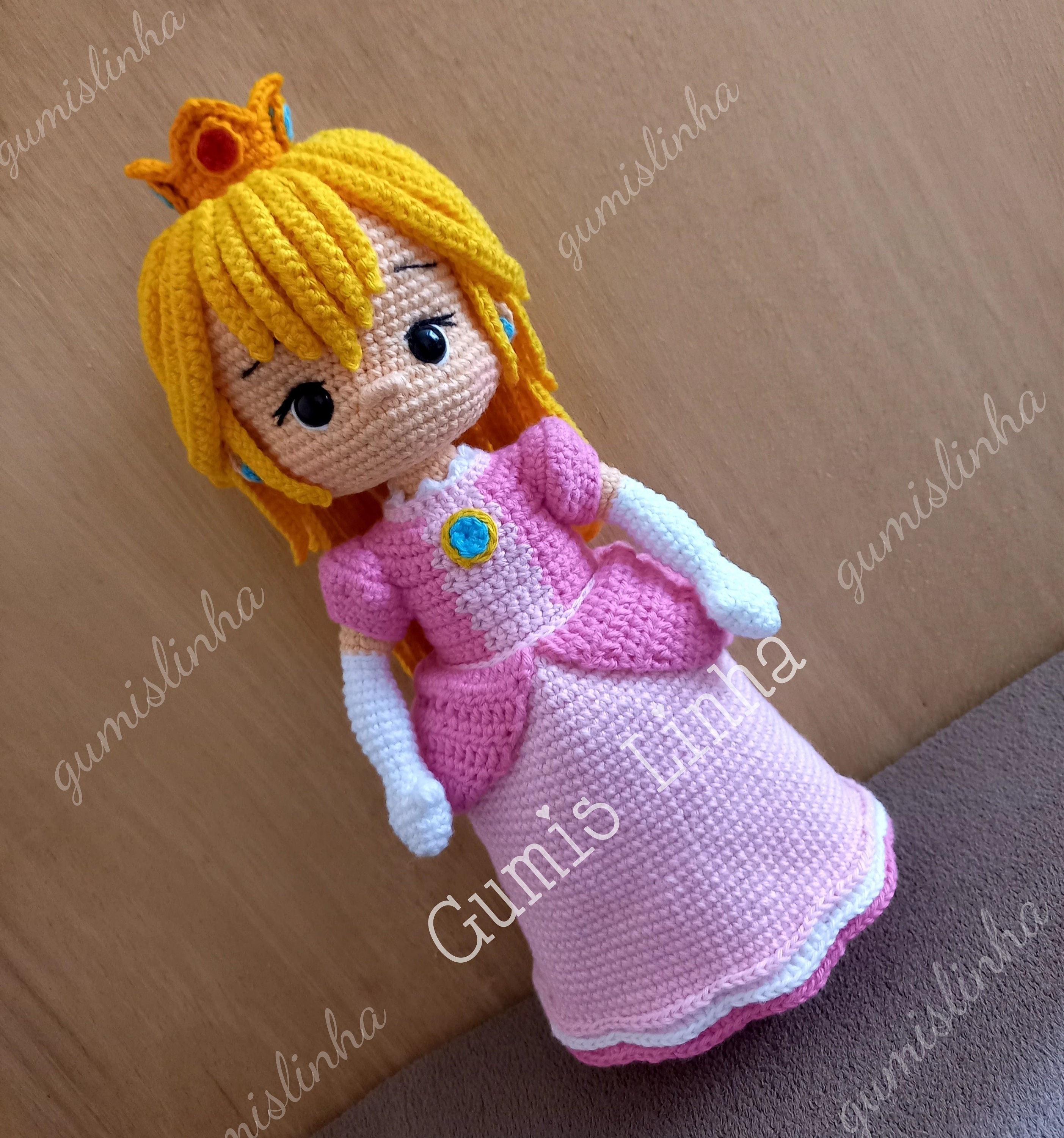 AMIGURUMI PATTERN | Princess Peach Crochet Patterns | Super Mario ...