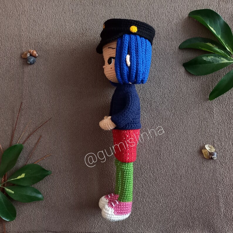 Coraline Crochet Pattern Crochet Pattern for Doll Coraline - Etsy