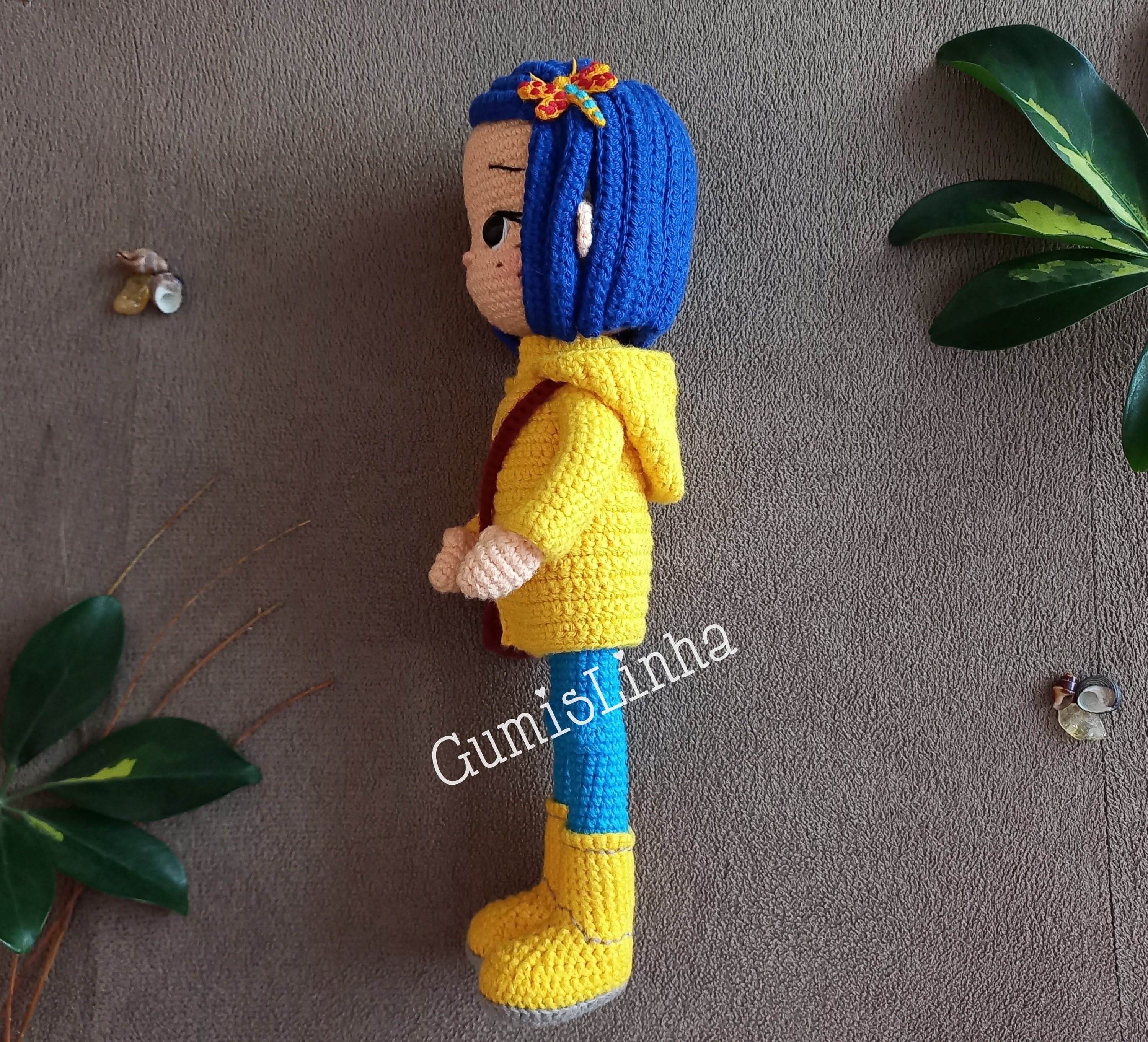 CROCHET PATTERN Coraline, Crochet Pattern of Coraline, Amigurumi ...