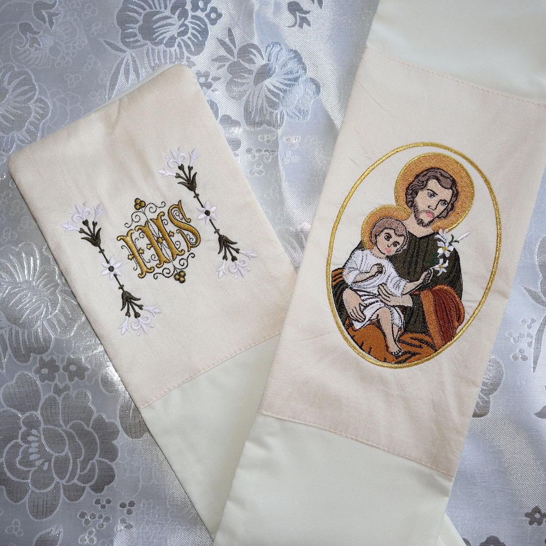 ST. JOSEPH - Deacon Stole - Etsy
