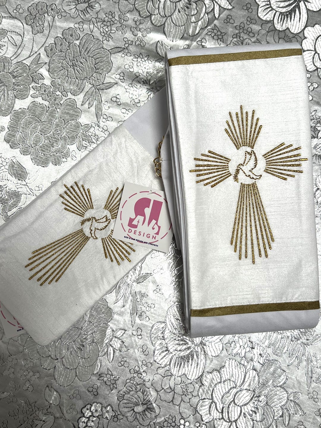 Holy Spirit Cross - Deacon Stole - Etsy