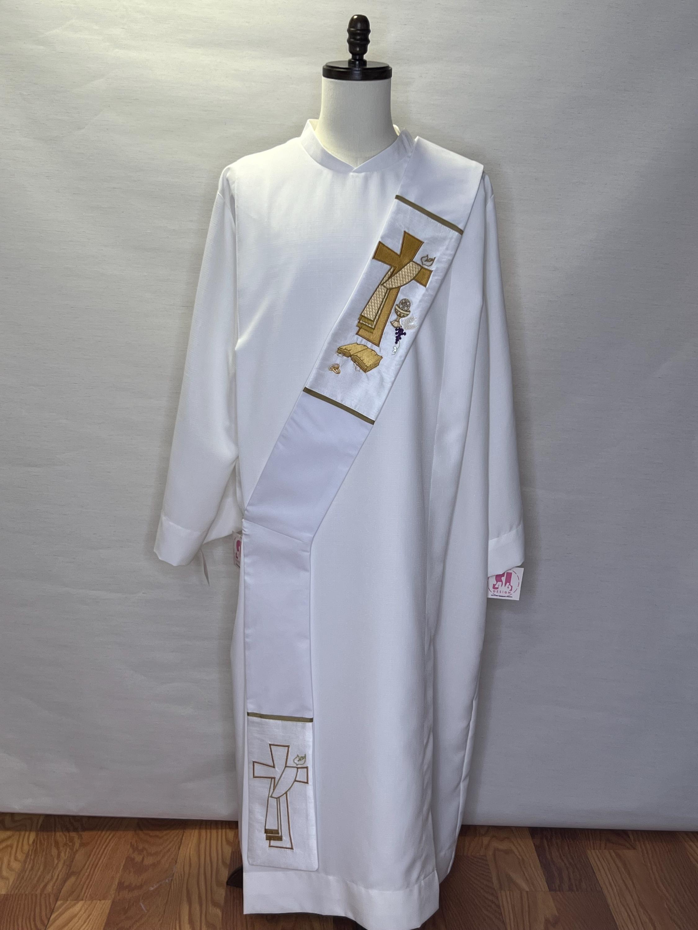 Deacon Cross - Holy Sacraments - Stole - Etsy