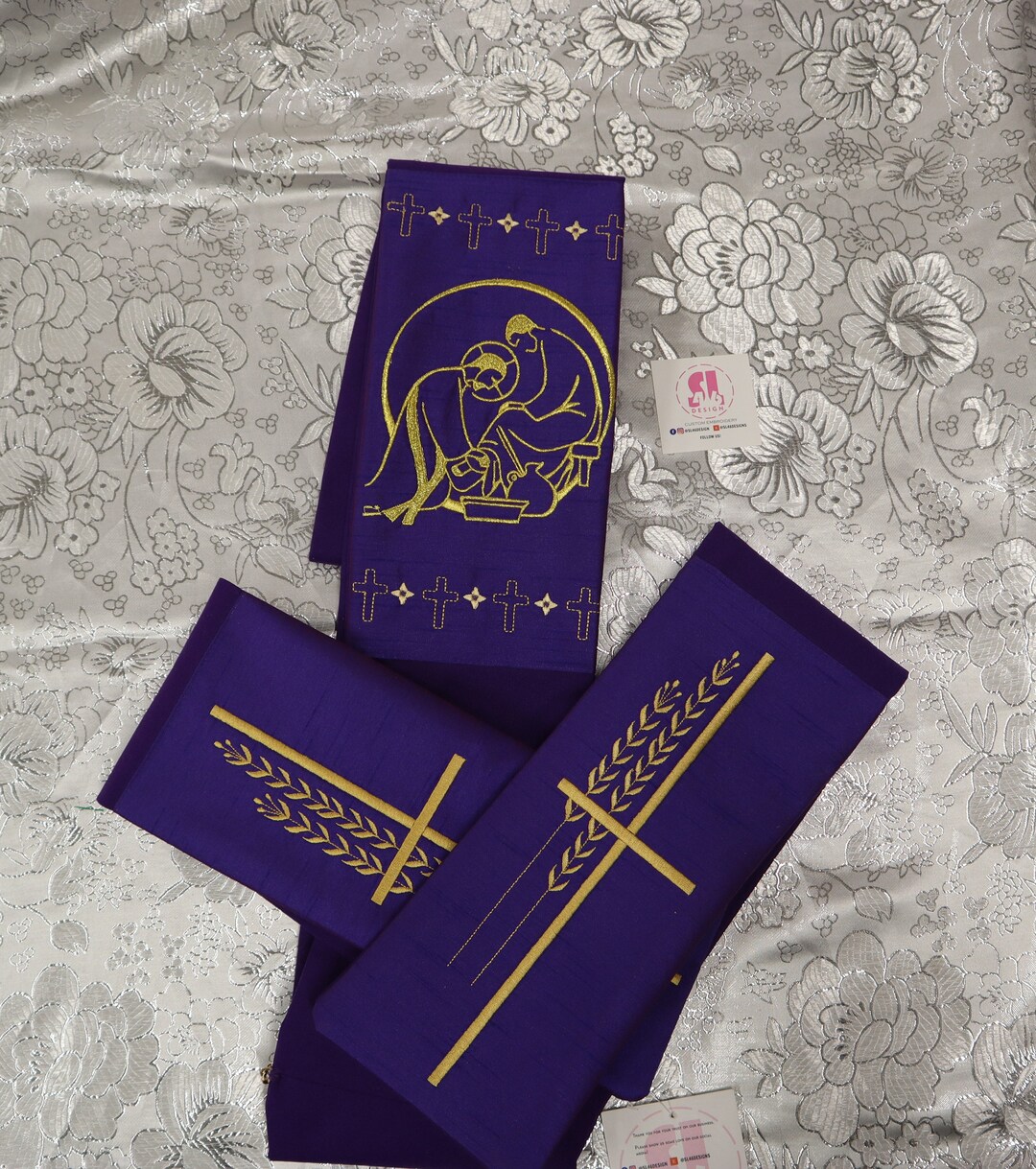 MAUNDY: FEET WASHING - Deacon Stole - Etsy